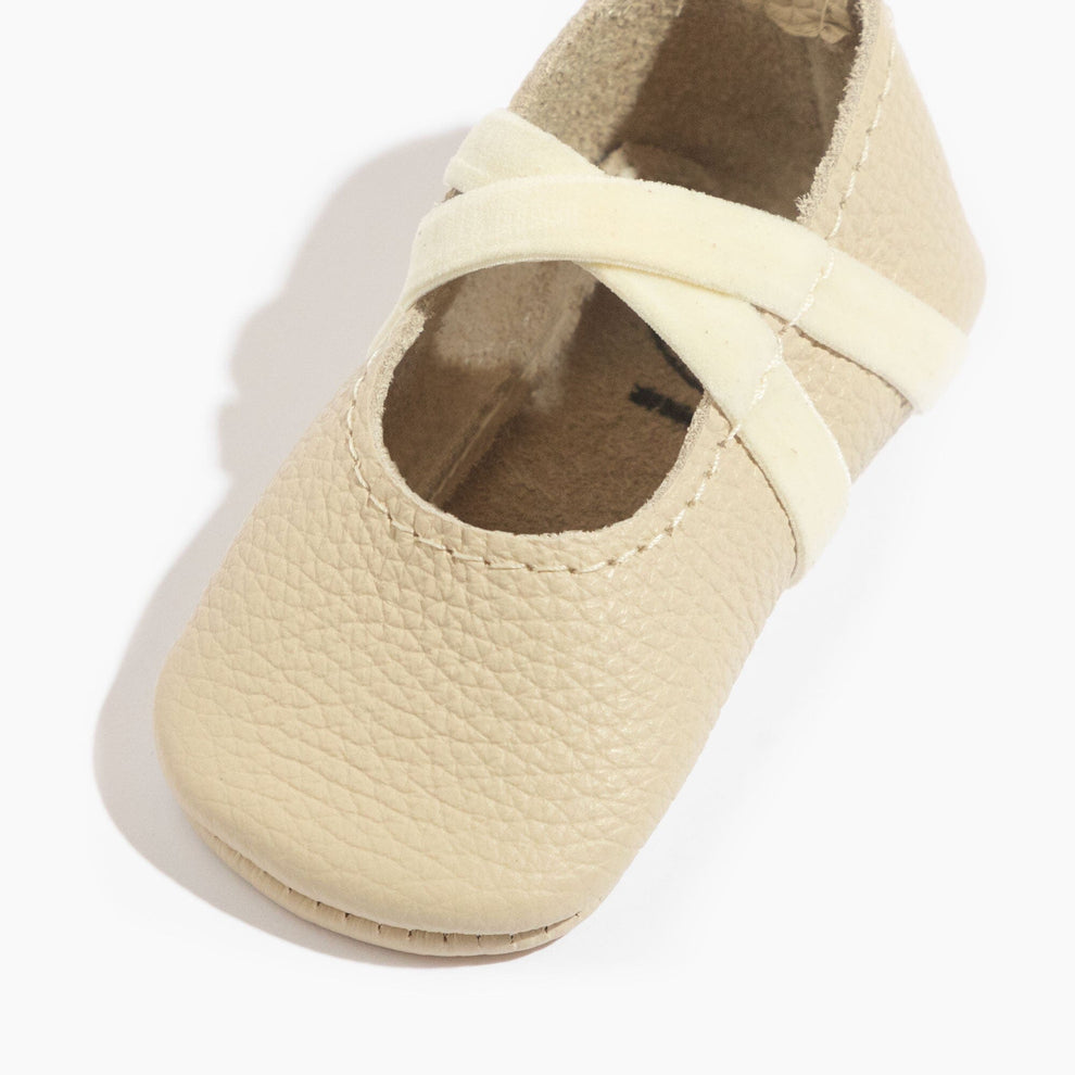 Birch Ballet Slipper Baby Shoe – Apple Blossom Baby And Decor